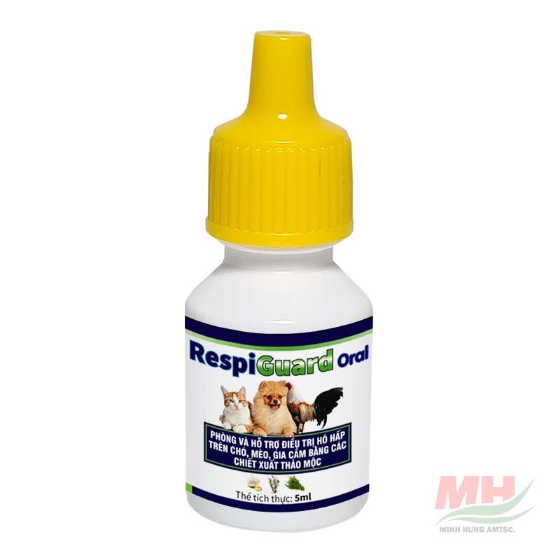 RespiGuard Oral (Thú cưng) (Chai 5 ml)
